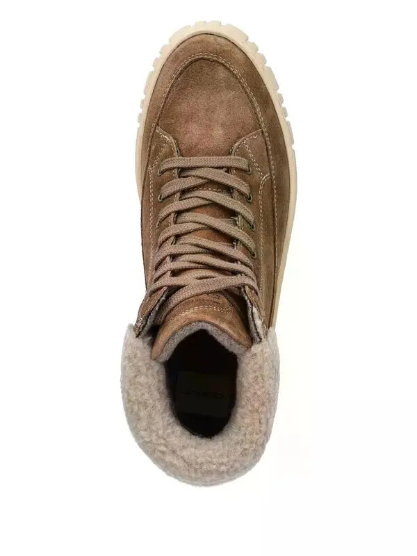 Gant Shearling Detailing Boots
