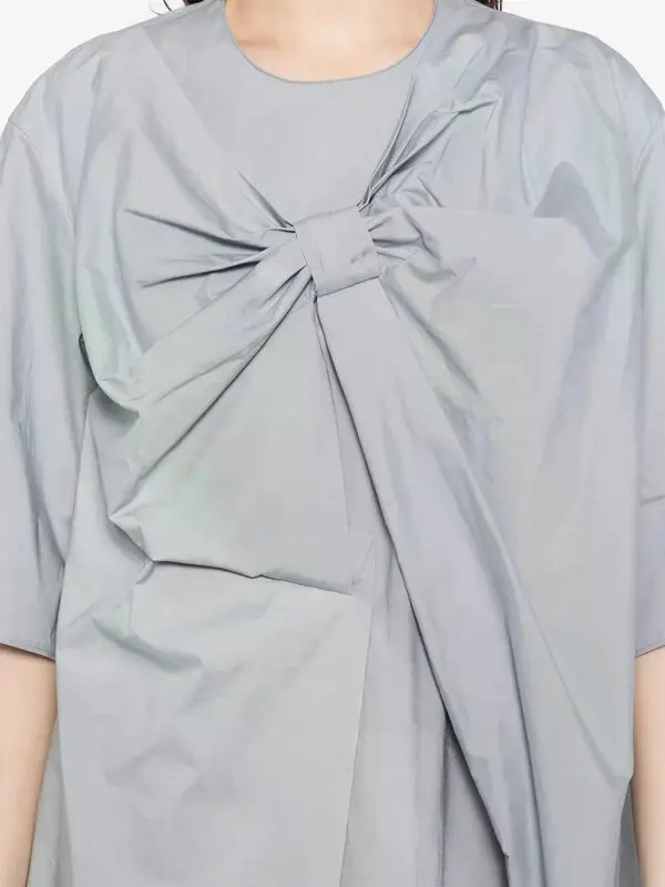 JNBY Bow-detail Dress - Blue