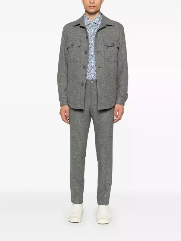 XACUS Floral-print Shirt