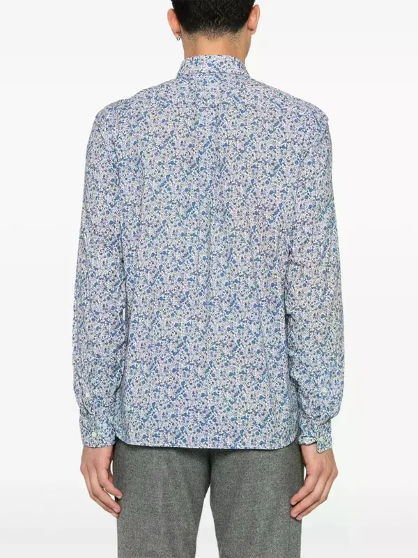 XACUS Floral-print Shirt