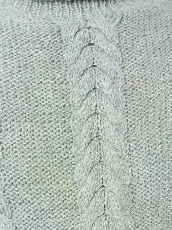 Voz Cable-knit Turtleneck Jumper