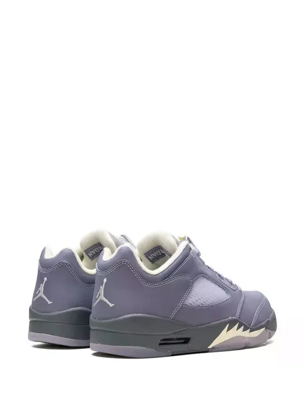 JORDAN Air 5 Low Indigo Haze Sneakers - Grey