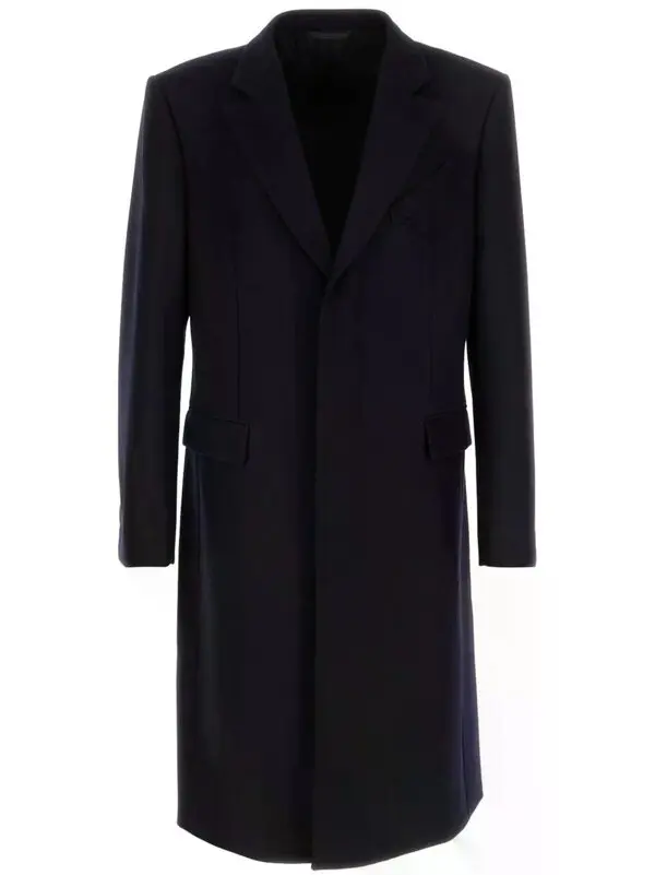 Givenchy Single-breasted Virgin Wool Coat