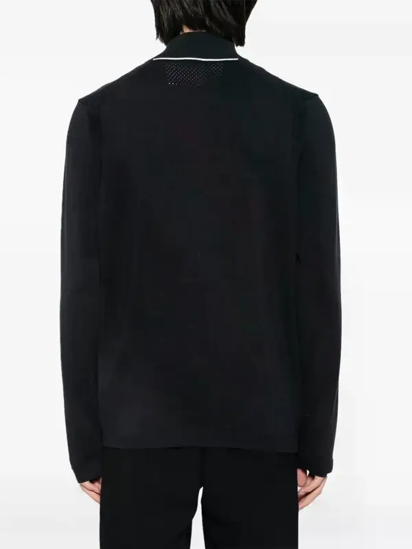 BOSS Logo-print High-neck Jumper