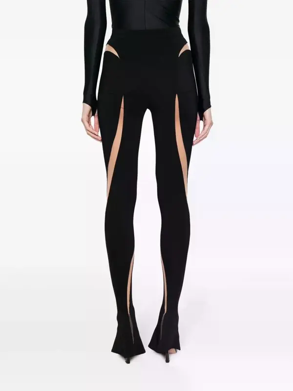 MUGLER Illusion Panelled Trousers