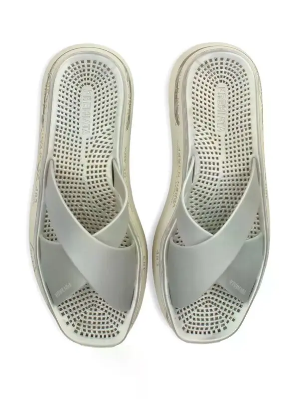 Premiata Moura Slides - Silver