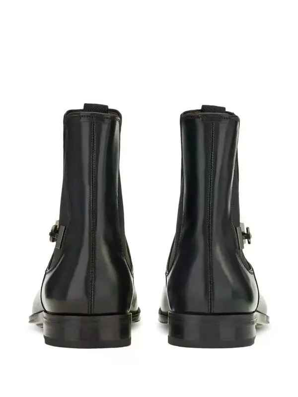 FERRAGAMO Gancini Chelsea Boots
