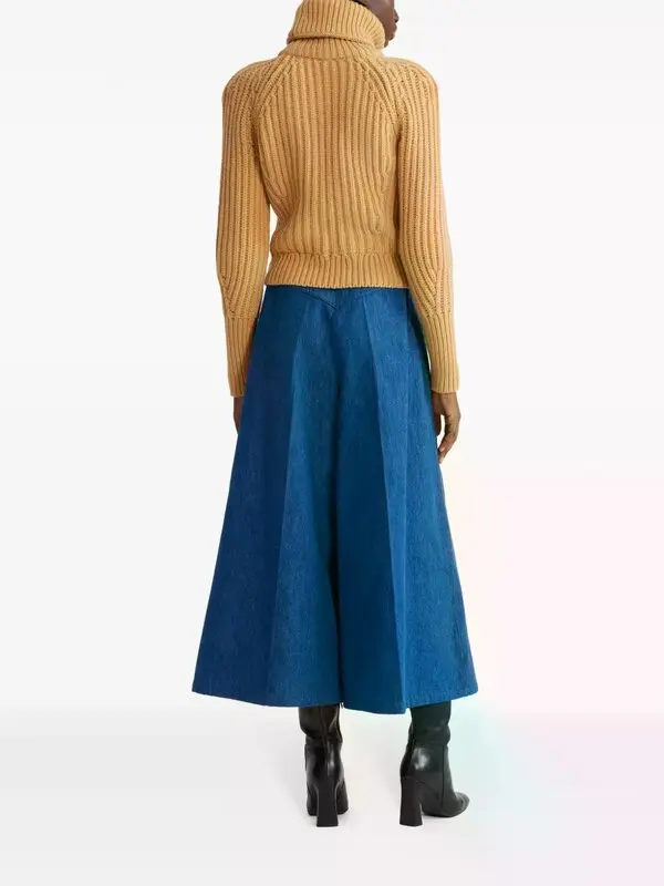 PATOU Ribbed Roll-neck Sweater