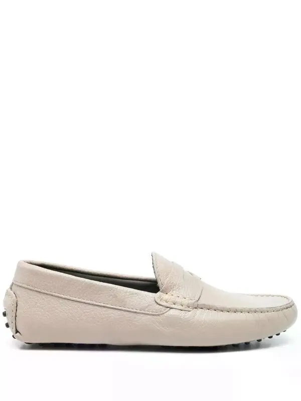 Corneliani Leather Loafers