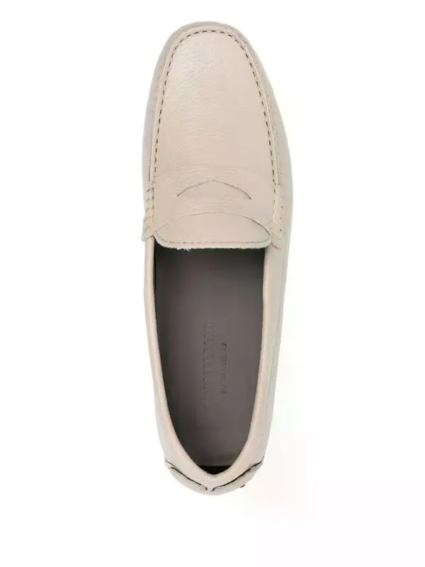 Corneliani Leather Loafers