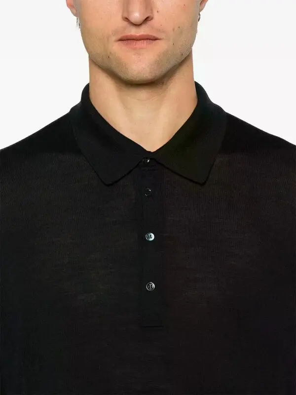 D4.0 Fine-knit Polo Shirt
