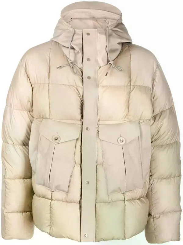TEN C Hooded Padded Jacket