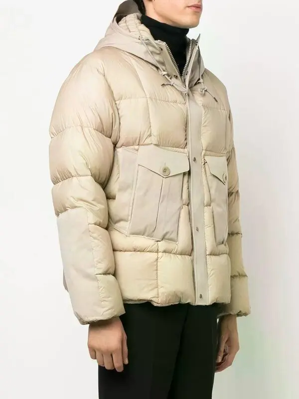 TEN C Hooded Padded Jacket
