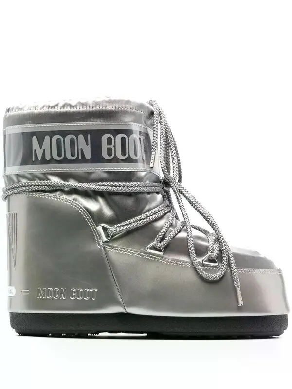 Moon Boot Icon Low Snow Boots - Silver
