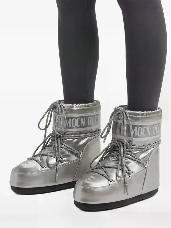 Moon Boot Icon Low Snow Boots - Silver