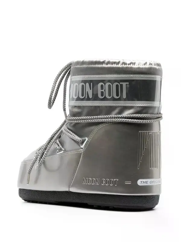 Moon Boot Icon Low Snow Boots - Silver