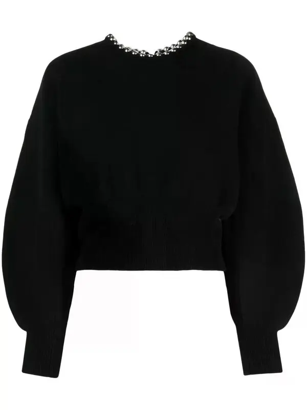 Alexander Wang Ball Chain Embellished Jumper