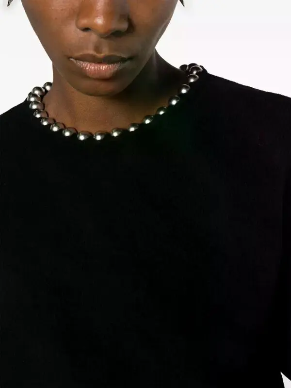 Alexander Wang Ball Chain Embellished Jumper