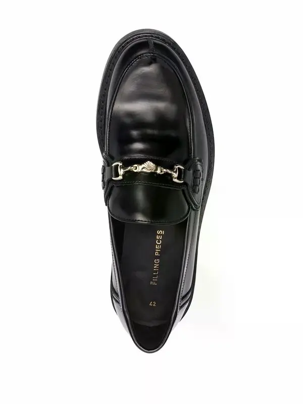 Filling Pieces Horsebit-detail Loafers