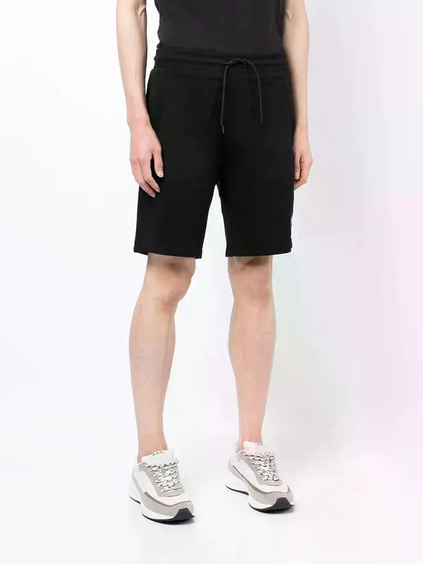 Hugo Logo-print Shorts - Black