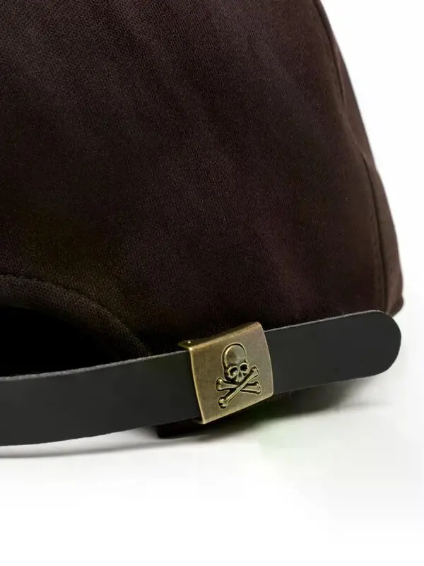 MASTERMIND WORLD Slogan-embroidered Cap - Brown