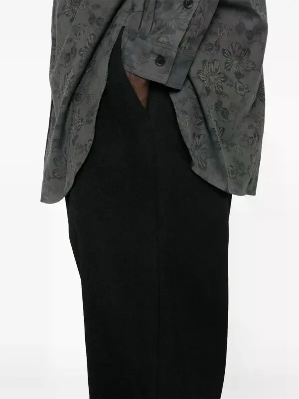 Yohji Yamamoto Elasticated Wool Trousers