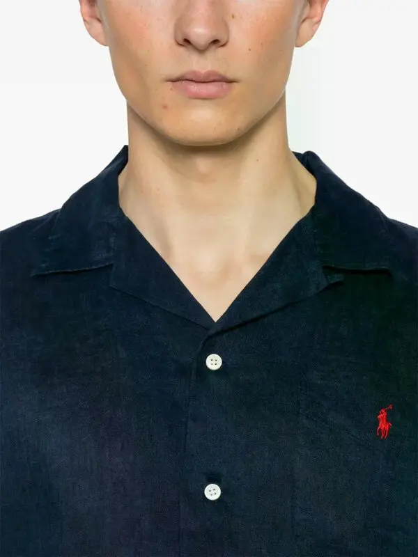 Polo Ralph Lauren Linen Shirt - Blue