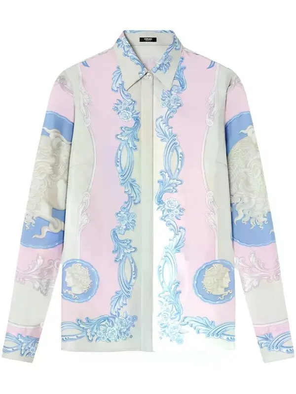 Versace Cameo Shirt - Neutrals
