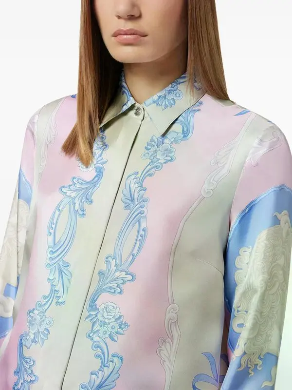 Versace Cameo Shirt - Neutrals