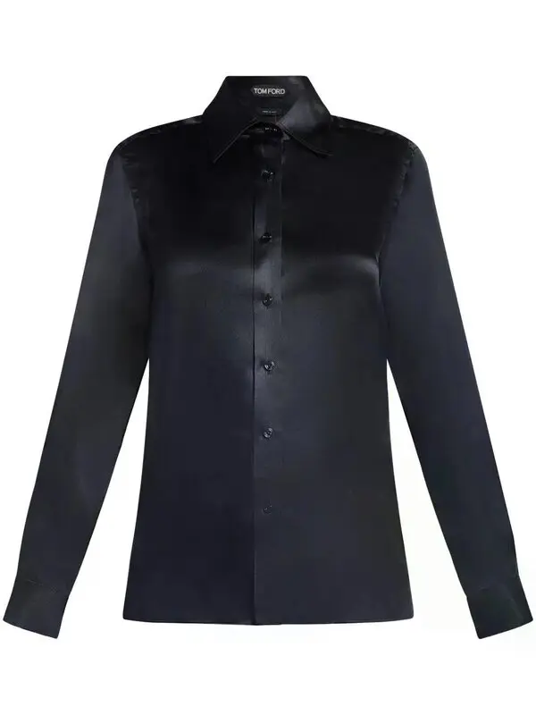 TOM FORD Silk-charmeuse Shirt