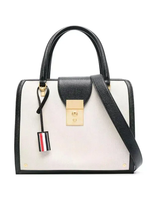 Thom Browne Mrs. Thom Tote Bag - Neutrals