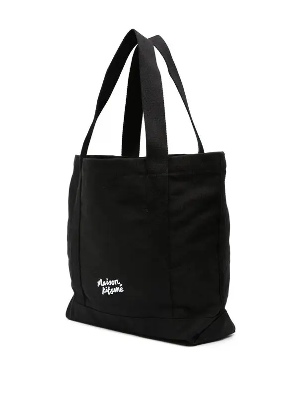 Maison Kitsuné Fox-motif Tote Bag