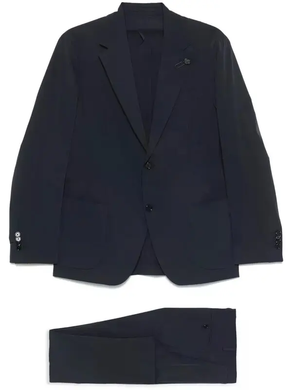 LARDINI Single-breasted Suit - Blue