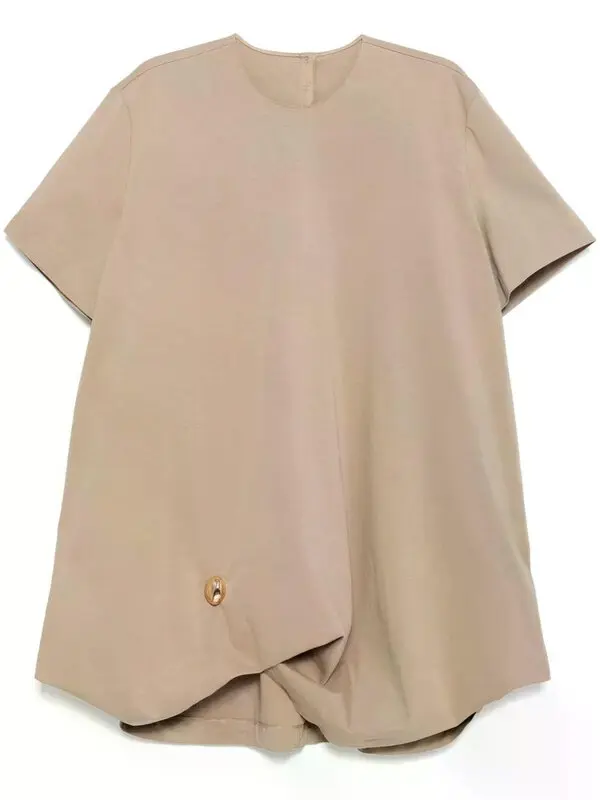 JNBY Drawstring-hem Dress - Neutrals
