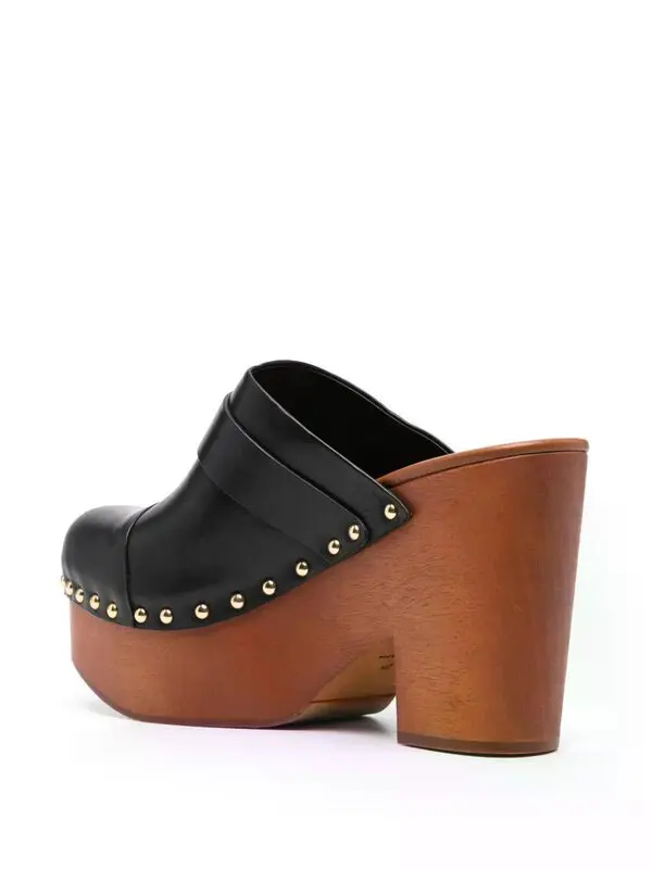 Chloé Jeannette 60mm Mules - Black