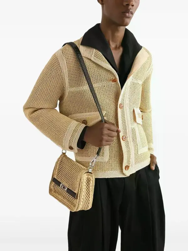 Dolce & Gabbana Openwork Shoulder Bag