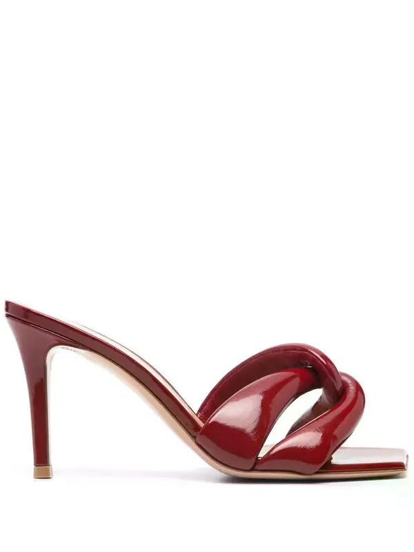 GIANVITO ROSSI 85mm Amour Sandals - Red
