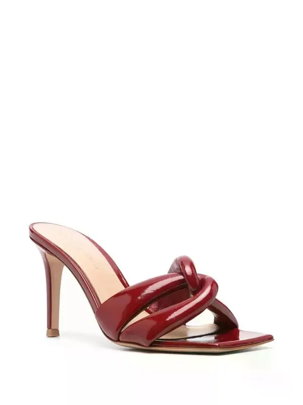 GIANVITO ROSSI 85mm Amour Sandals - Red