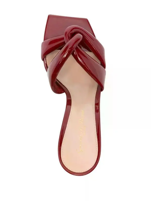 GIANVITO ROSSI 85mm Amour Sandals - Red