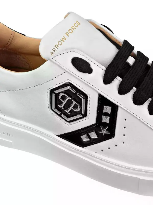 Philipp Plein Arrow Force Sneakers - White