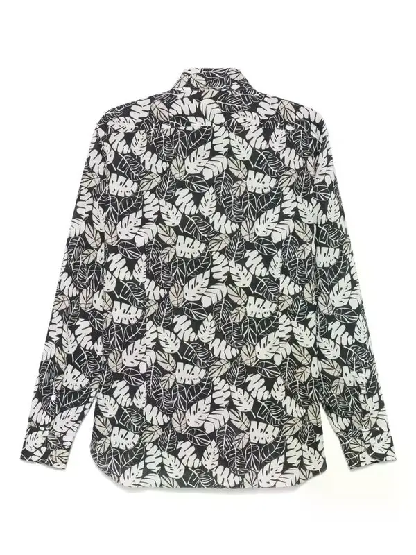 BARBA NAPOLI Floral-print Shirt