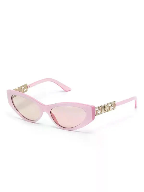 Versace Medusa Plaque Cat-eye Sunglasses
