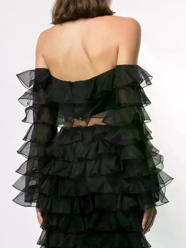 MACGRAW Semantics Silk Top - Black