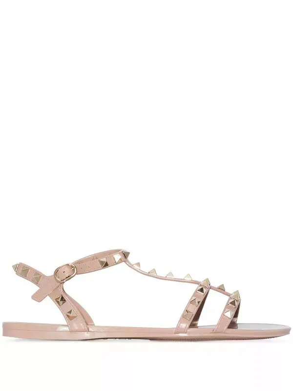 Valentino Garavani Rockstud Adjustable-strap Sandals