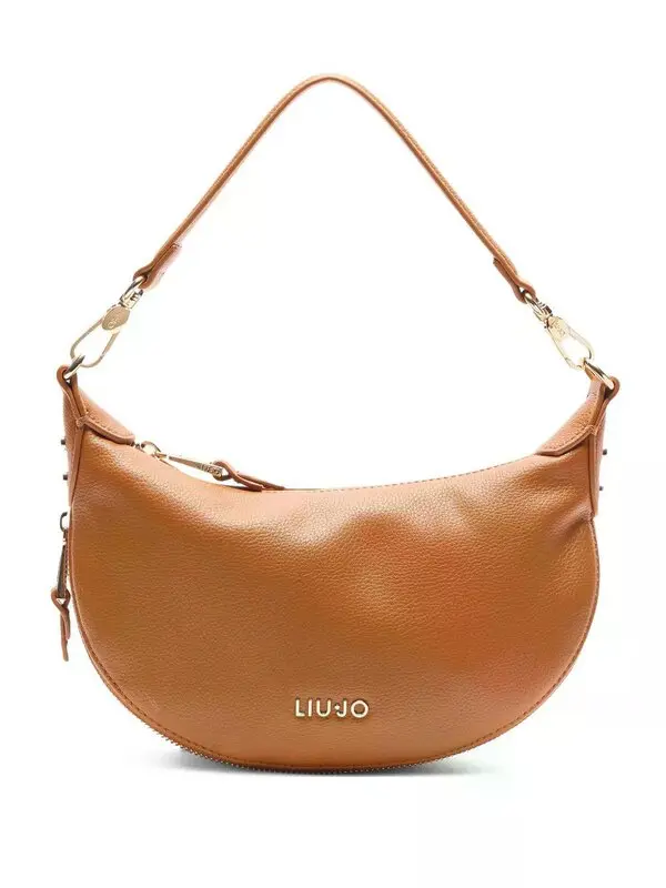 Liu Jo Logo-lettering Shoulder Bag - Brown