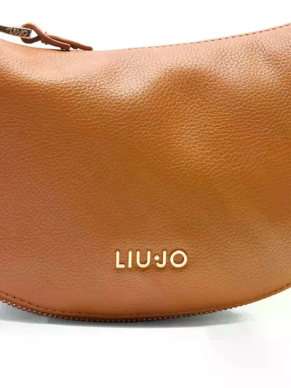 Liu Jo Logo-lettering Shoulder Bag - Brown
