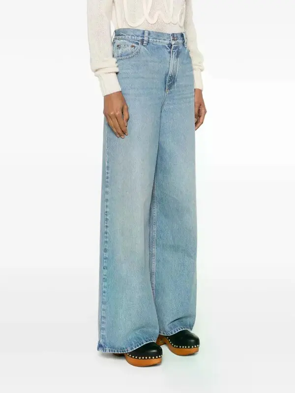 Chloé High-rise Wide-leg Jeans