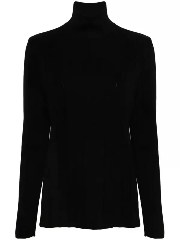 MRZ Virgin Wool Jumper - Black