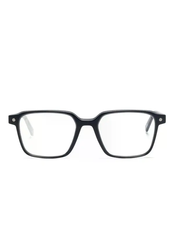 SNOB Interchangeable Square Frame Glasses - Blue