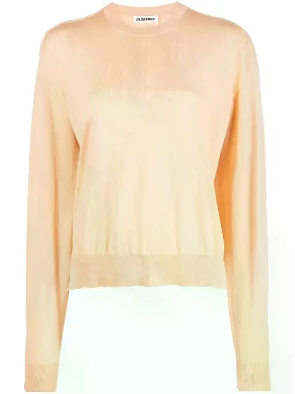 JIL SANDER Crew-neck Long-sleeve Sweater
